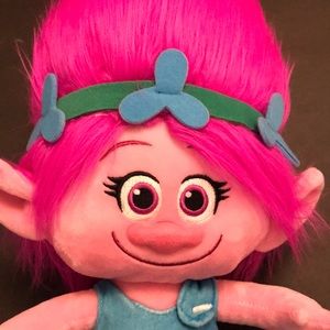 Dreamworks | Toys | Poppy Pink Trolls Plush Doll Dreamworks 8 In | Poshmark